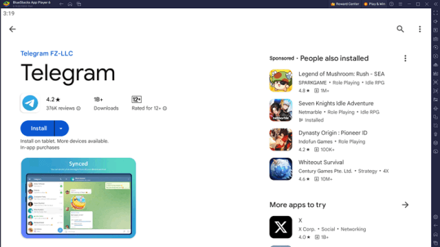 Cara Menginstal dan Menggunakan Telegram di PC dengan Bluestacks