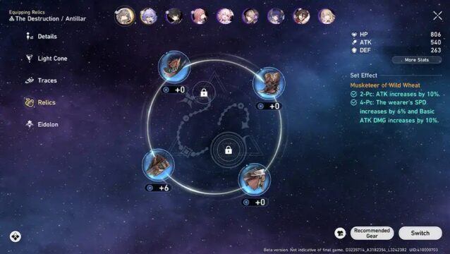 Honkai: Star Rail - "Hướng dẫn nhập môn" di vật và cách sử dụng ...