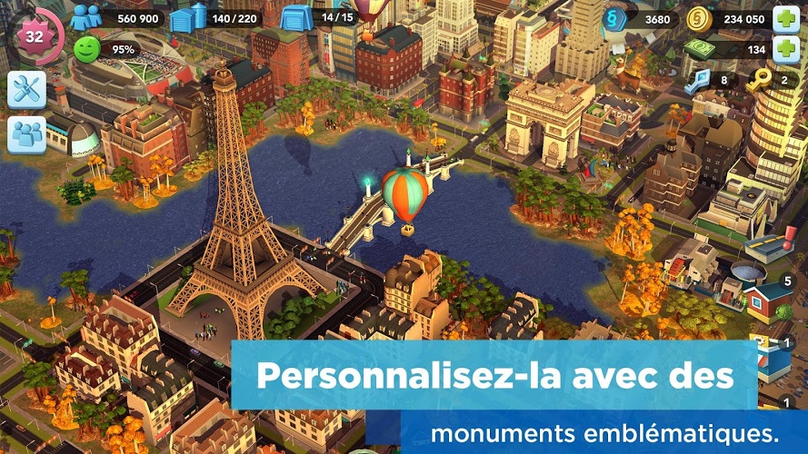 Jouez à Sim City BuildIt