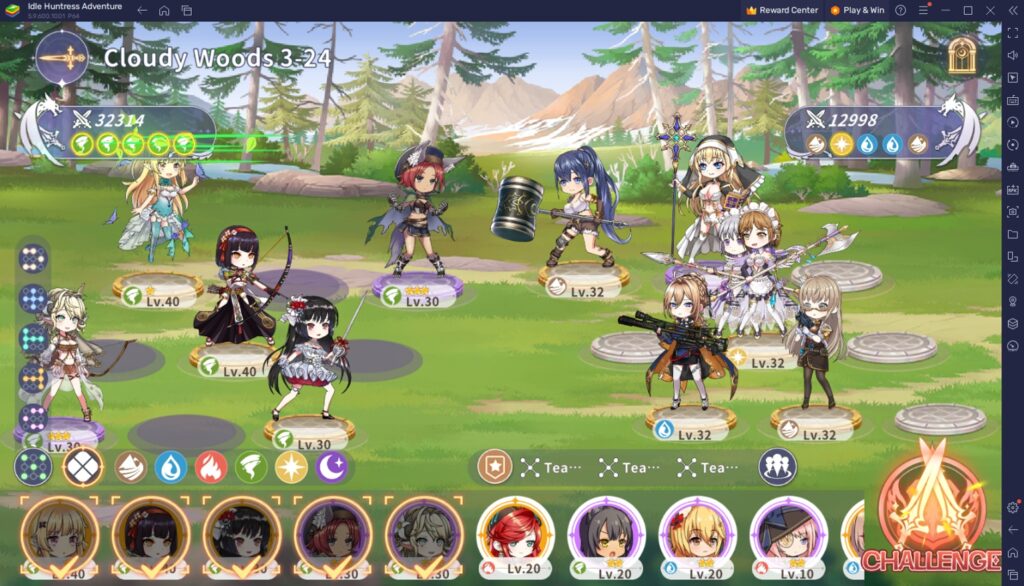 Idle Huntress: Adventure - Teambuilding Guide | BlueStacks
