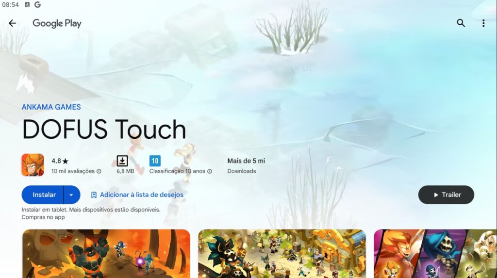 Baixe e jogue DOFUS Touch: A WAKFU Prequel no PC com BlueStacks