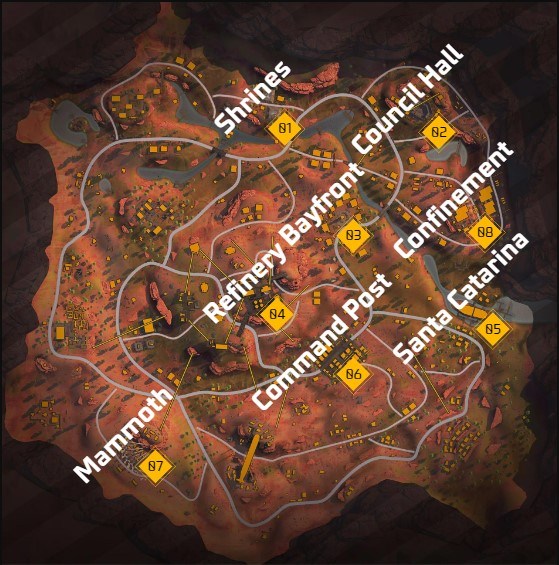 Free Fire - Guia de mapas de 2025 | BlueStacks