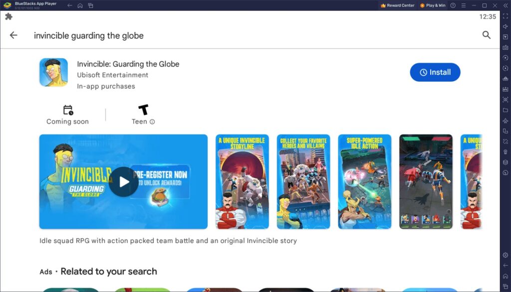如何在你的電腦上下載並遊玩「Invincible: Guarding the Globe」 | BlueStacks