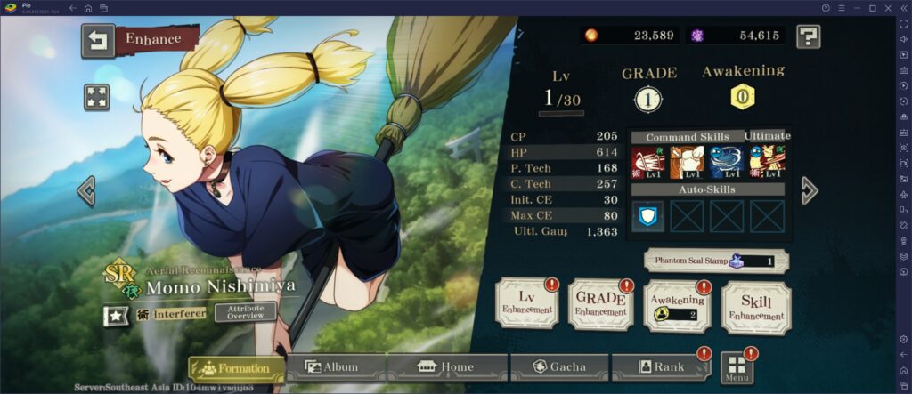 Hướng dẫn lựa chọn chú thuật sư khi chơi Jujutsu Kaisen Phantom Parade trên PC với BlueStacks ...