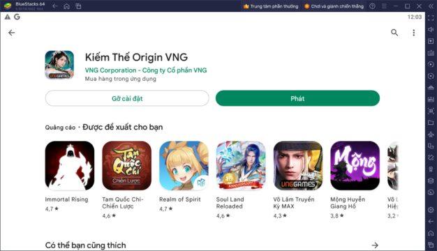 Chơi Kiếm Thế Origin VNG trên PC: Sống lại cảm giác Võ Lâm bất diệt | BlueStacks