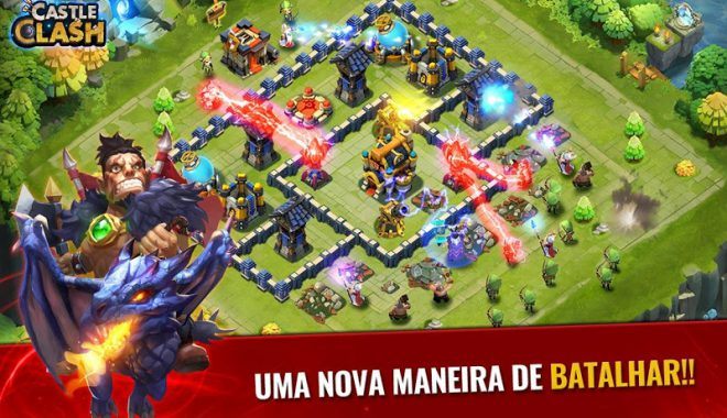 Jogue Castle Clash no PC com Bluestacks Android Emulator