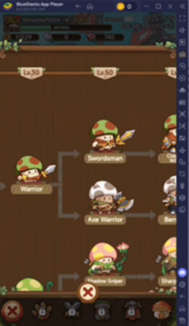 Guia da classe Legend of Mushroom - Saiba mais sobre todas as evoluções ...