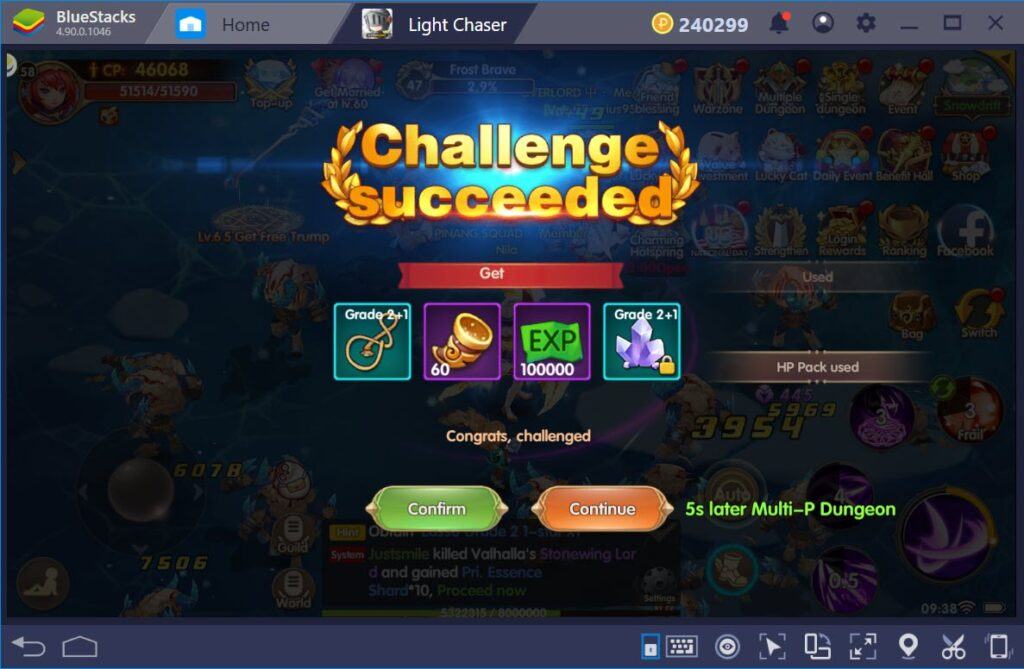 Light Chaser: Tìm hiểu hệ thống Single và Multiple Dungeon | BlueStacks