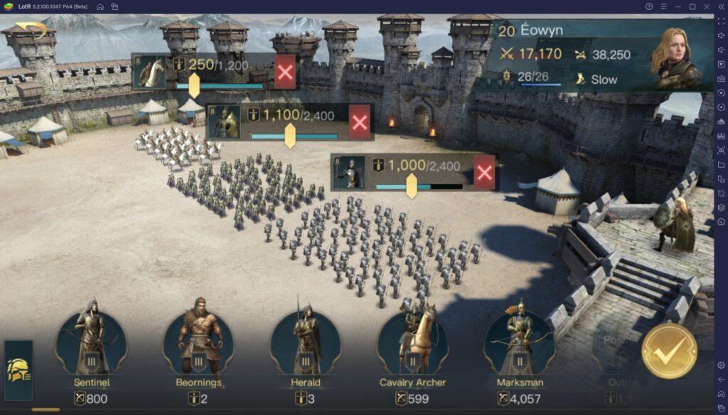 How to Increase Military Power in The Lord of the Rings: War | BlueStacks