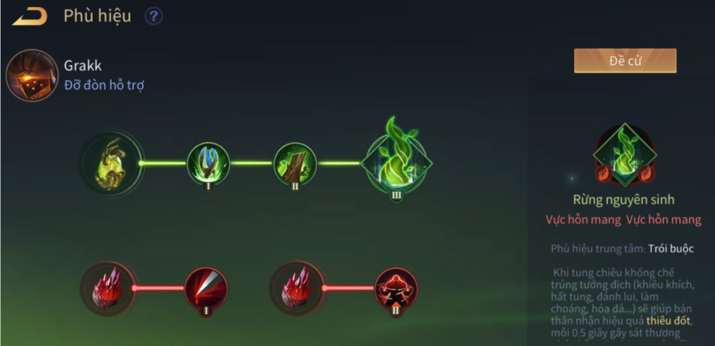 Liên Quân Mobile: Cách lên đồ, bảng ngọc, phù hiệu cho Grakk để hỗ trợ ...