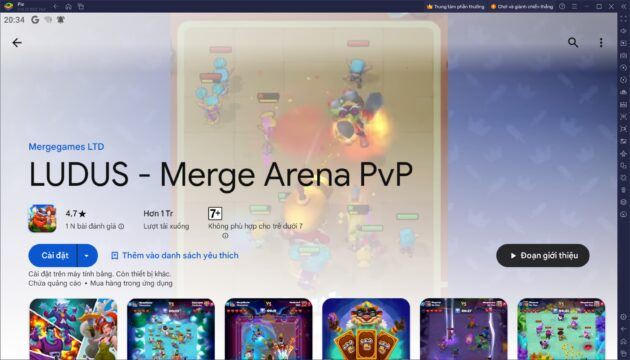 Cùng chơi game ghép tướng LUDUS - Merge Arena PvP trên PC với BlueStacks