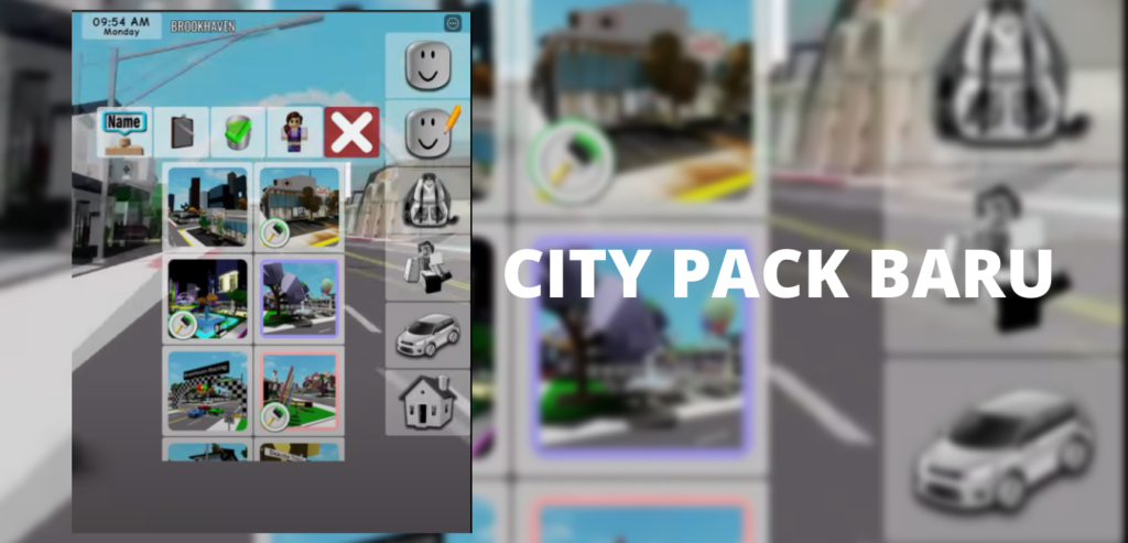 Melihat Update Theme Pack Terbaru di Brookhaven Roblox! | BlueStacks