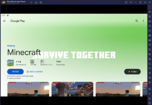 Cara Main Minecraft di PC Dengan BlueStacks