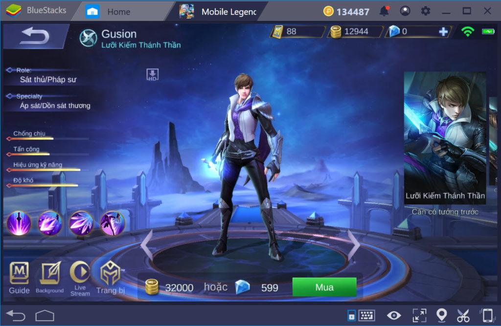 Giới thiệu các Class trong Mobile Legends Bang Bang | Bluestacks 4