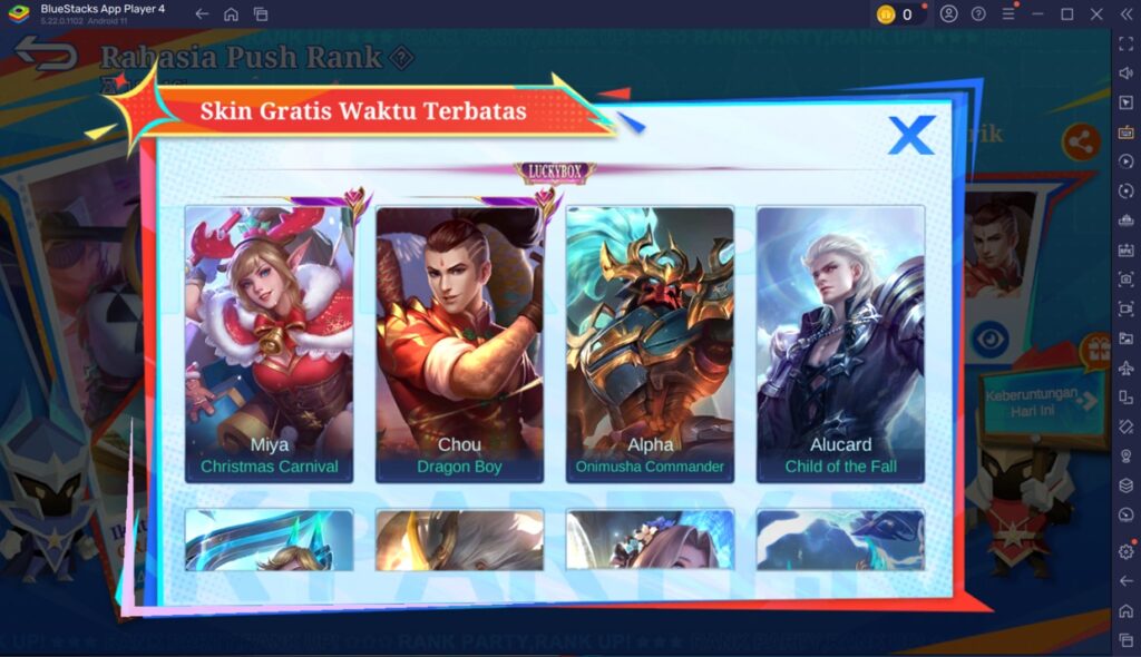 Event MLBB Pesta Rank Kembali di April 2025! Dapatkan Skin Permanen ...