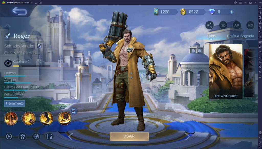 Como jogar de Roger em Mobile Legends: Bang Bang - Guia de Herói ...