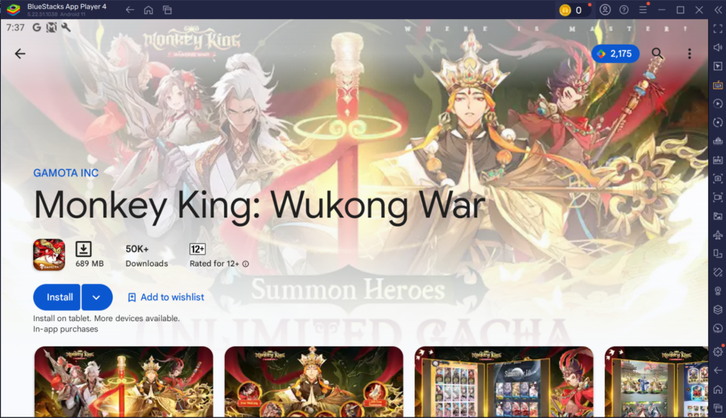 Panduan Memainkan Game Monkey King: Wukong War di PC | BlueStacks