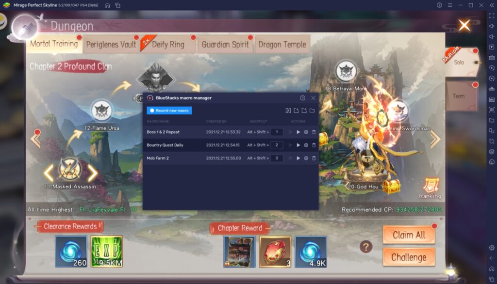 How to Play Mirage: Perfect Skyline on PC with BlueStacks