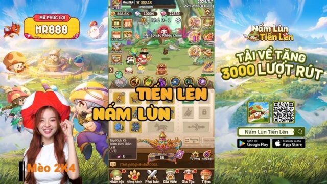 Nấm Lùn Tiến Lên chính thức ra mắt, cùng nhận gift code ngay | BlueStacks