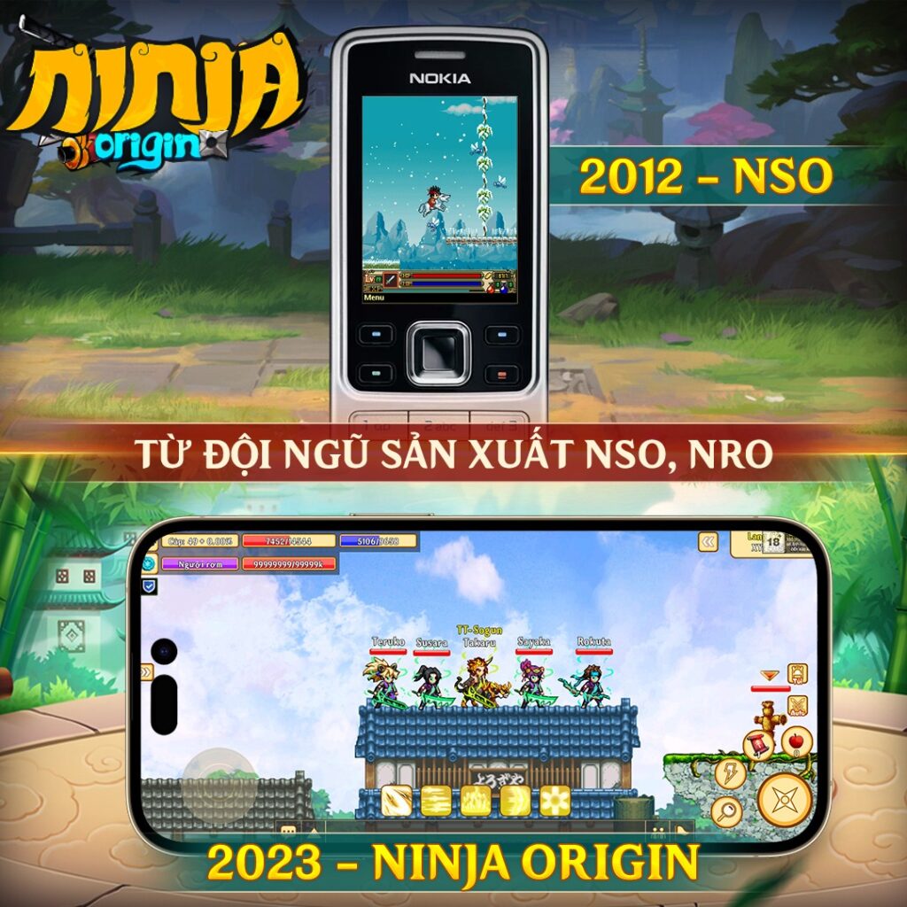 Tựa game Ninja Origin sẽ phát hành tại Việt Nam với tên Ninja Huyền ...