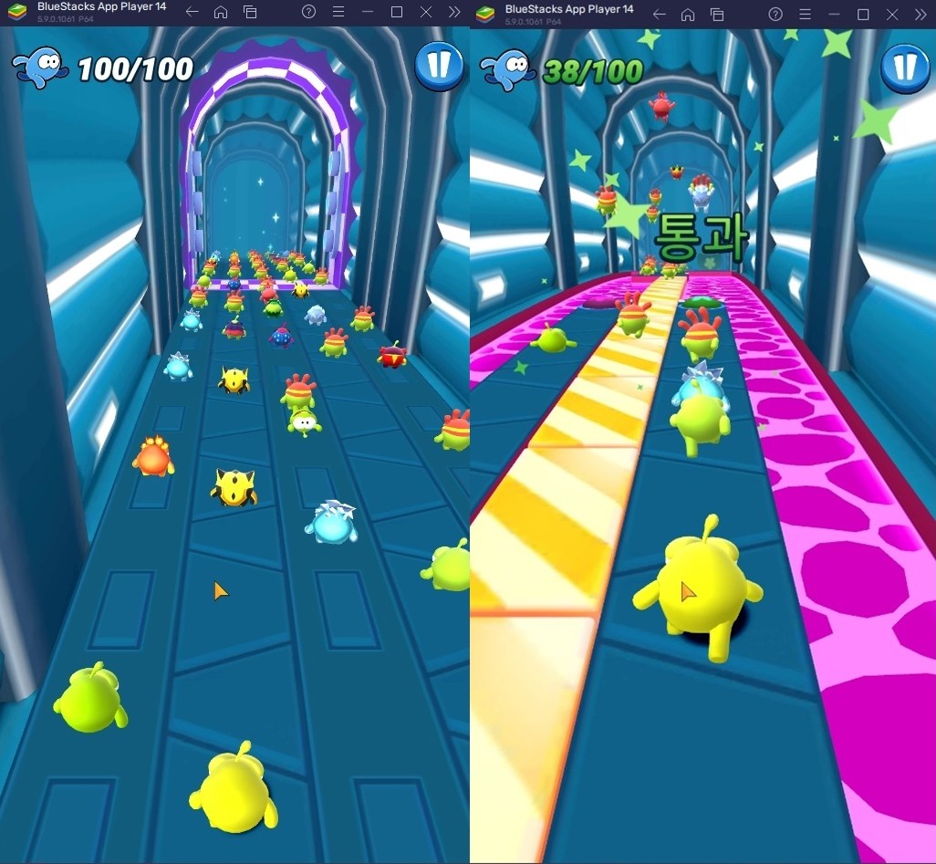 옴놈과 함께 달려봐요. 블루스택으로 지금 옴놈런 플레이 가능! | BlueStacks