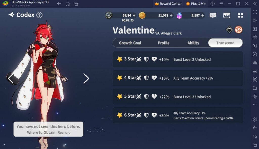 Guia de Personagem de Outerplane — Valentine | BlueStacks