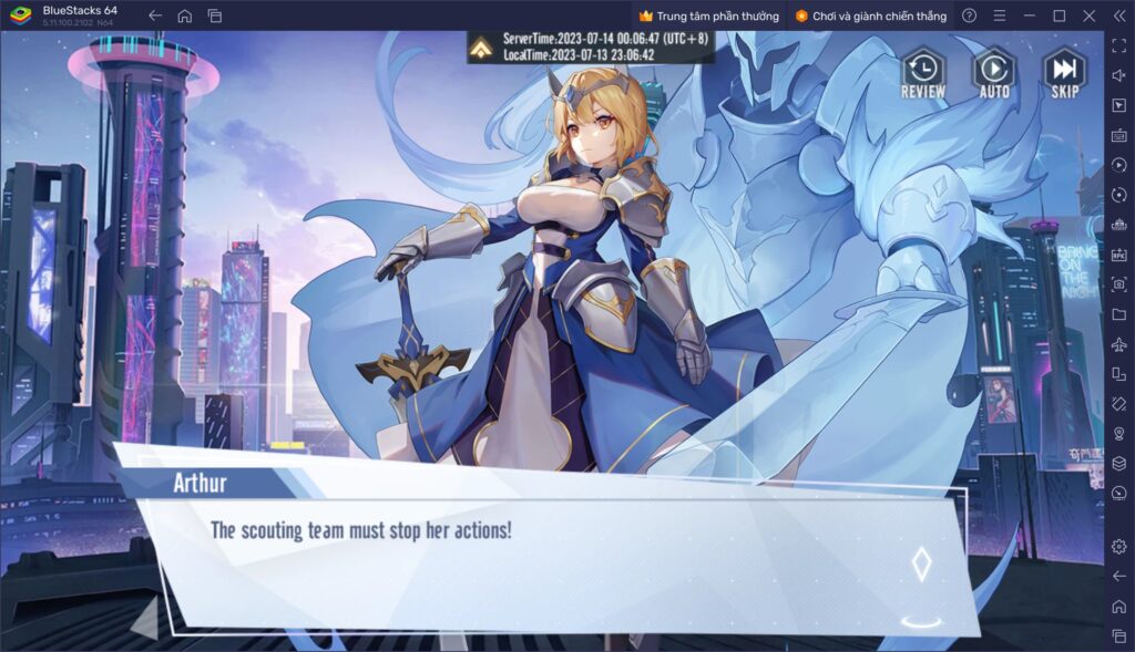 Chơi Parallel Realms trên PC: Cùng vua Arthur tái lập hòa bình thế giới ...