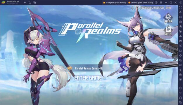 Chơi Parallel Realms trên PC: Cùng vua Arthur tái lập hòa bình thế giới ...