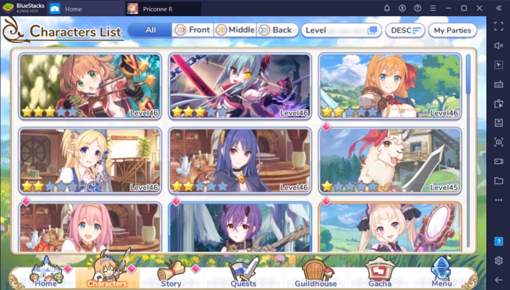 Fastest Way To Catch Up in Princess Connect! Re:Dive | BlueStacks