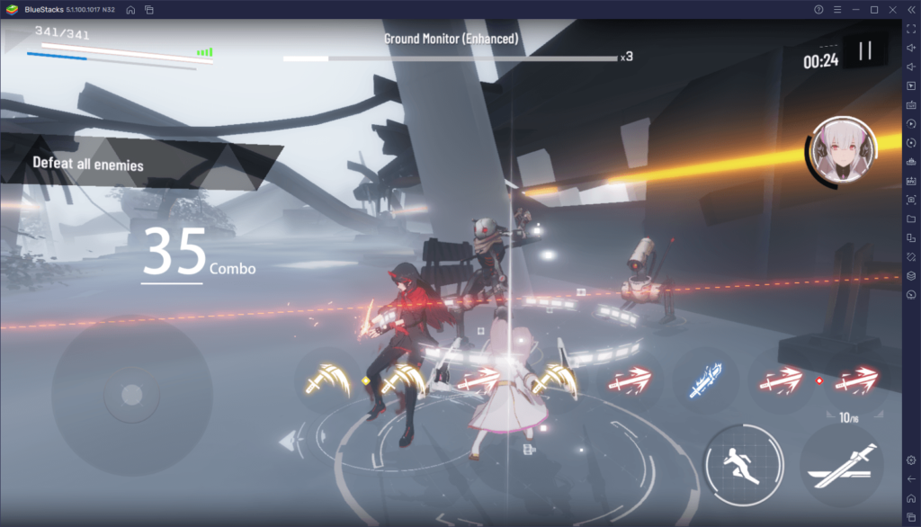 Introdução às mecânicas de combate de Punishing: Gray Raven | BlueStacks