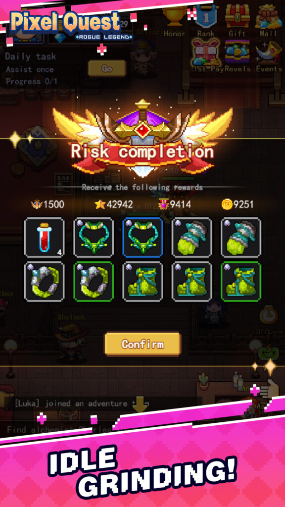 블루스택으로 PC에서 Pixel Quest: Rogue Legend 플레이 | BlueStacks