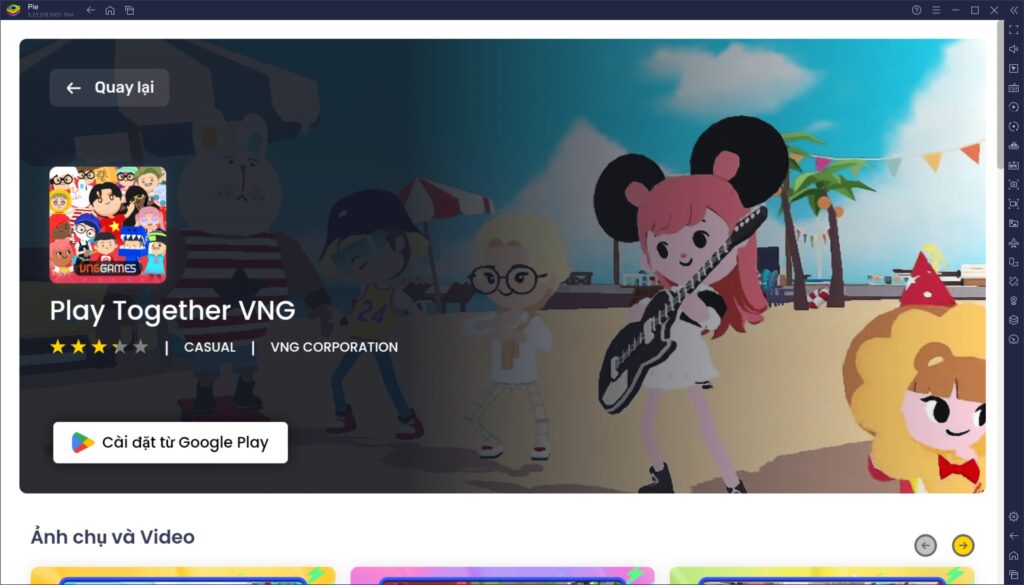 Trải nghiệm vũ trụ song song khi chơi Play Together VNG trên PC với ...