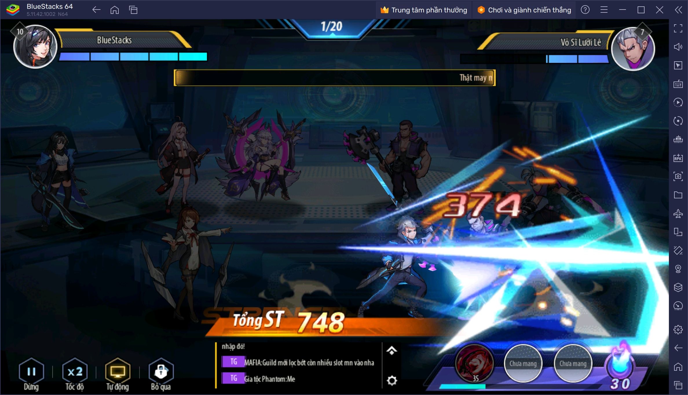 Hướng dẫn làm chủ các trận chiến trong thế giới ảo của PROJECT 9 | BlueStacks