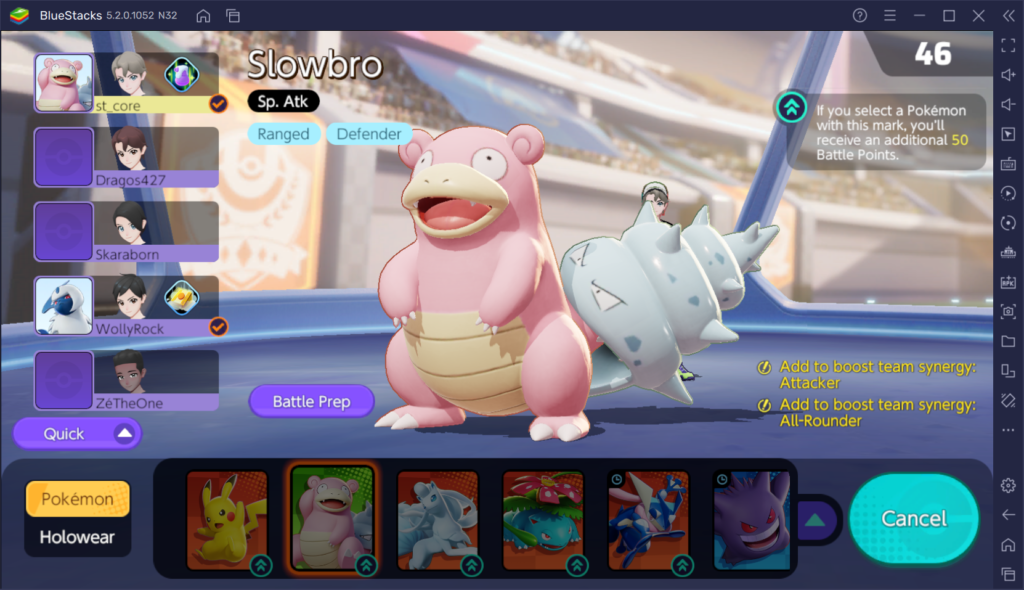 Pokemon UNITE. Гайд по покемону Слоубро | BlueStacks