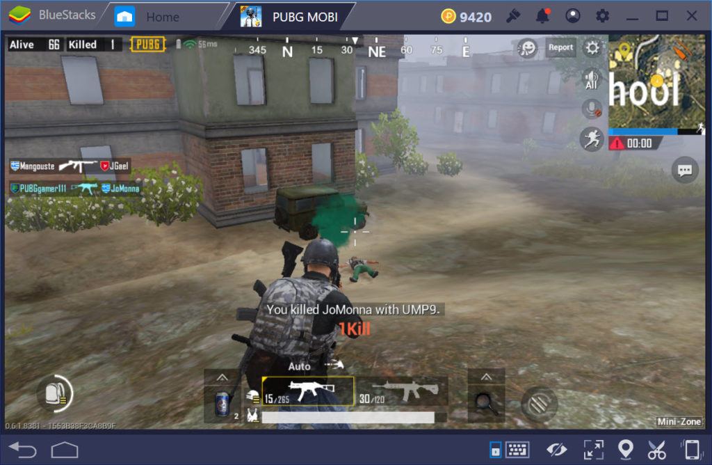 Cách chơi chế độ Mini-Zone trong PUBG Mobile | BlueStacks
