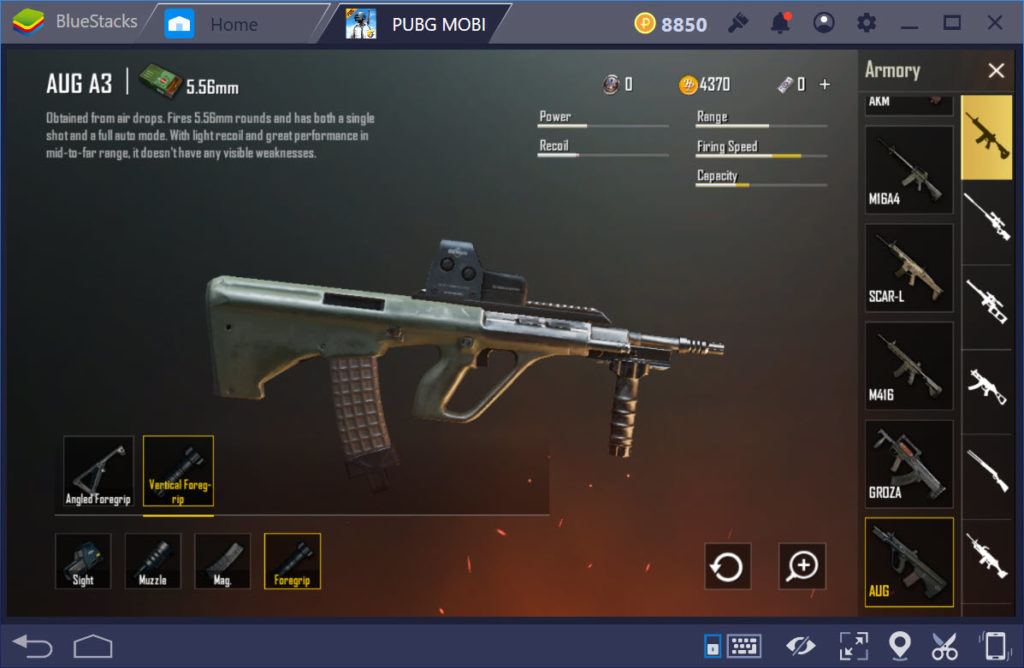 Tìm hiểu các loại súng trường Rifle phổ biến trong PUBG Mobile | BlueStacks