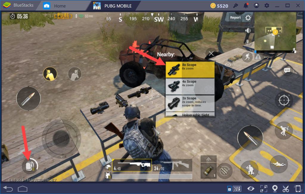 Phân biệt Holographic Sight, Red Dot, Scope 2x, 4x, 8x trong PUBG ...