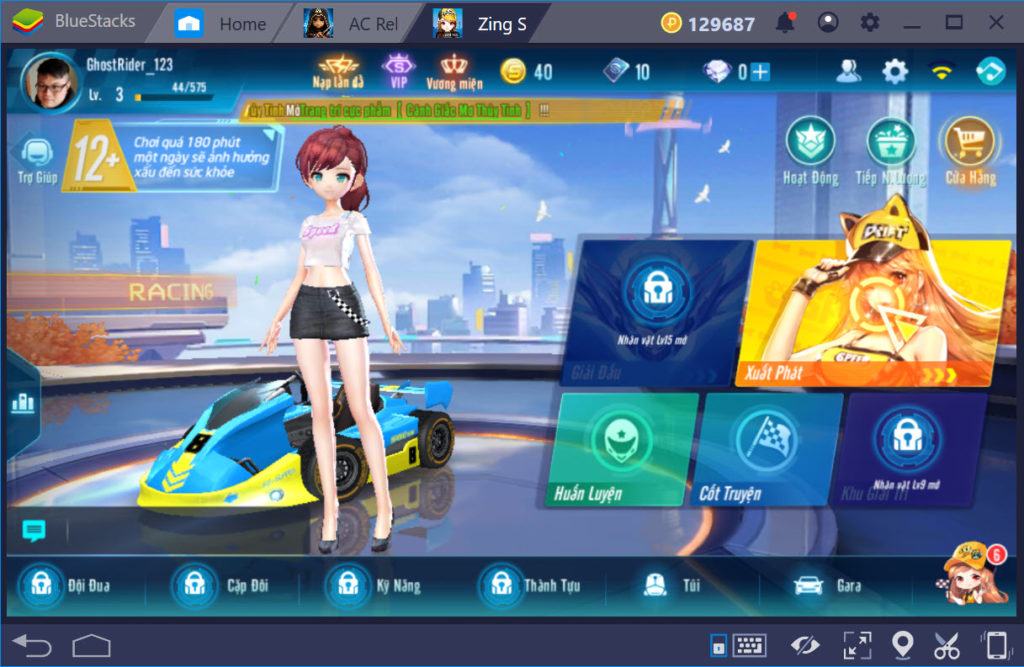 Tìm hiểu các chế độ đua trong ZingSpeed Mobile | BlueStacks 4