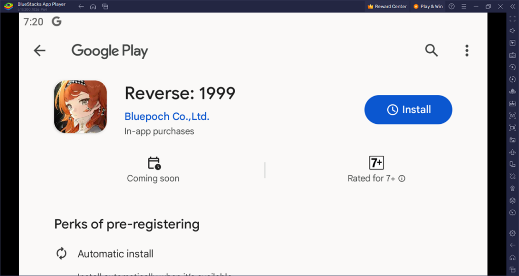 Reverse: 1999 nimmt dich mit auf eine zeitverbiegende Reise in die Vergangenheit. | BlueStacks