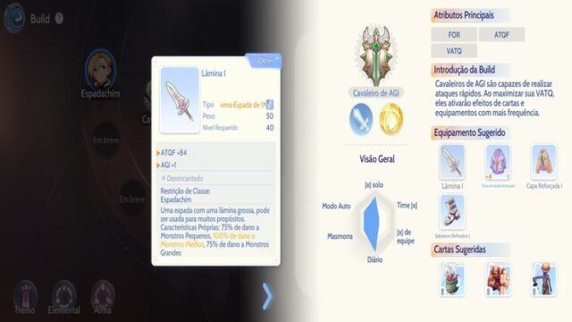 Melhores builds para as classes Espadachim e Gatuno em Ragnarok Origin ...