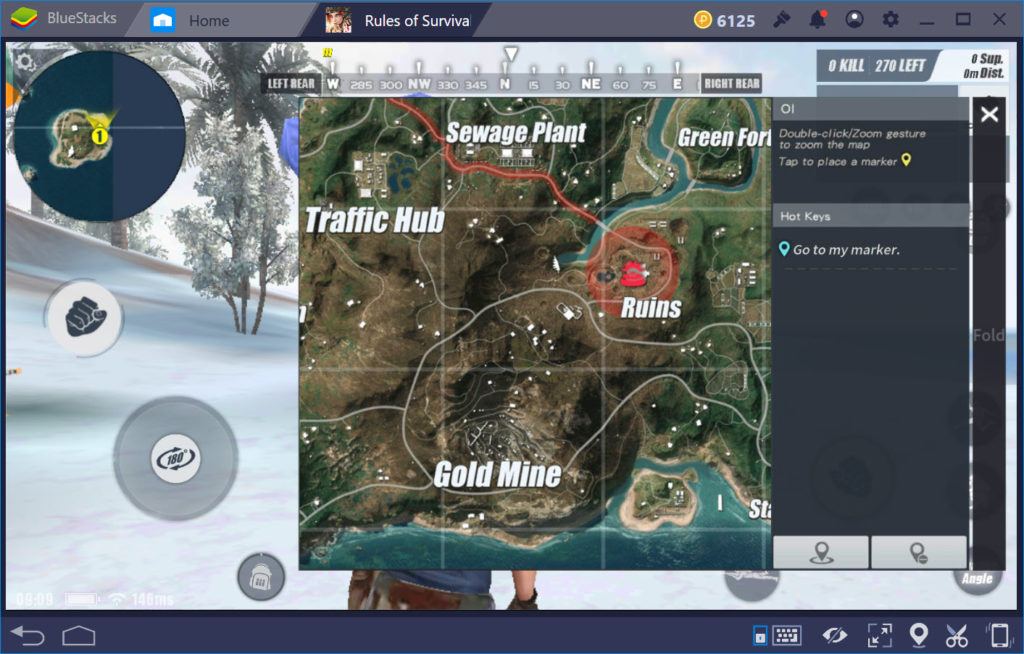 Nên nhảy dù ở đâu trong Fearless Flord trong Rules of Survival | BlueStacks