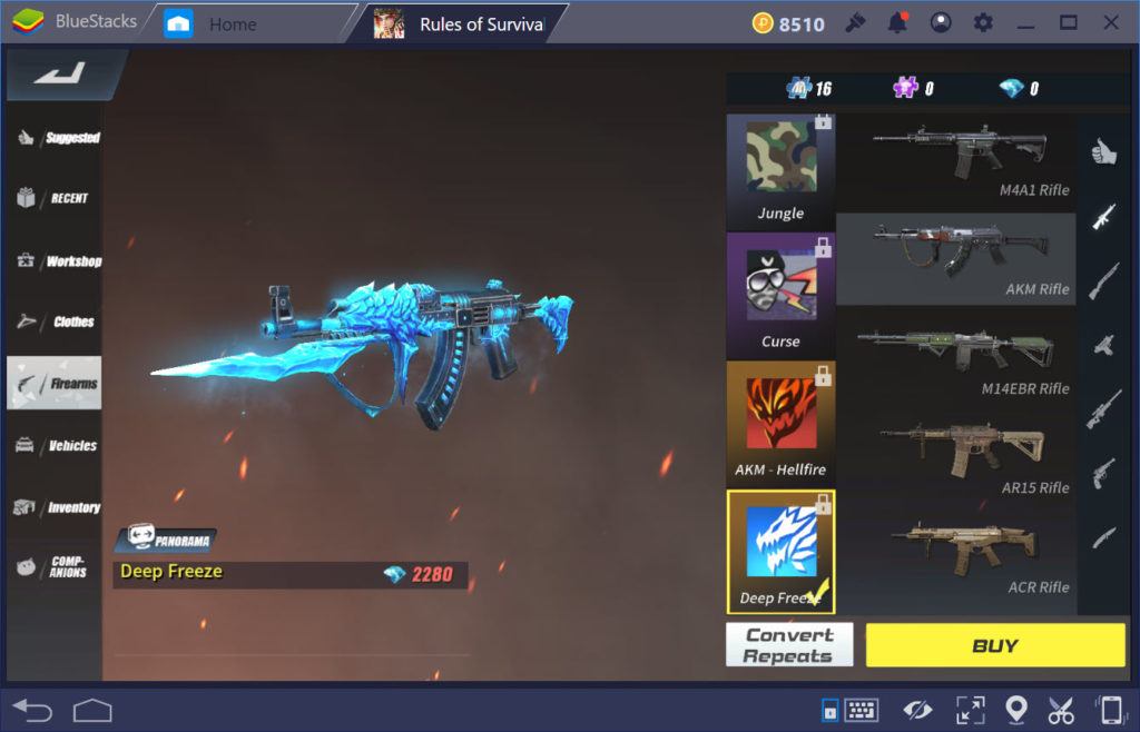 Ưu nhược điểm các loại súng trường trong Rules of Survival | BlueStacks