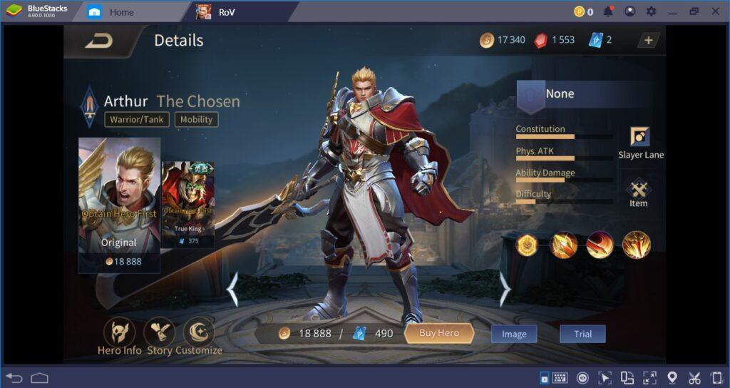 ฮีโร่เล่นง่าย เริ่มเล่นใหม่ก็เทพได้ | BlueStacks