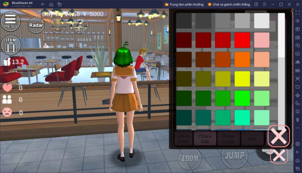 Hướng dẫn tân thủ chơi SAKURA School Simulator trên PC | BlueStacks