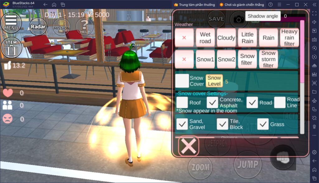 Hướng dẫn tân thủ chơi SAKURA School Simulator trên PC | BlueStacks