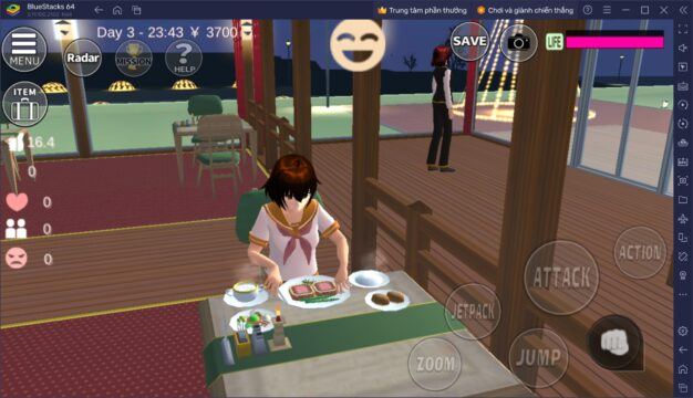 Hướng dẫn tân thủ chơi SAKURA School Simulator trên PC | BlueStacks