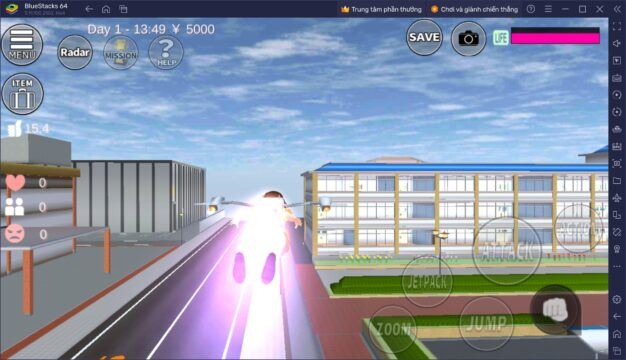 Hướng dẫn tân thủ chơi SAKURA School Simulator trên PC | BlueStacks