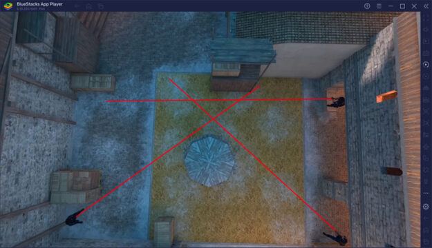 Какие позиции лучше занимать обороне на картах Standoff 2 | BlueStacks