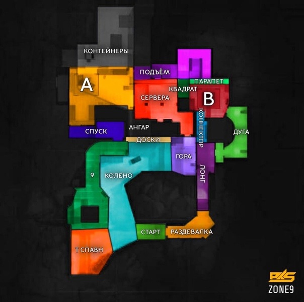 Обозначение всех мест на популярных картах Standoff 2. Как использовать ...