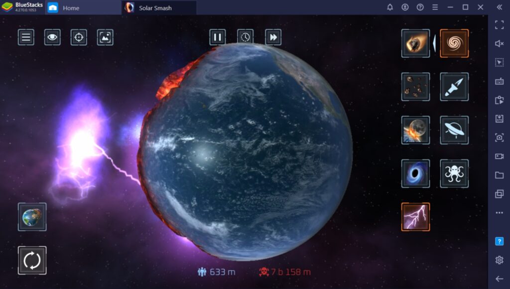 Explaining Weapon Types in Solar Smash! | BlueStacks